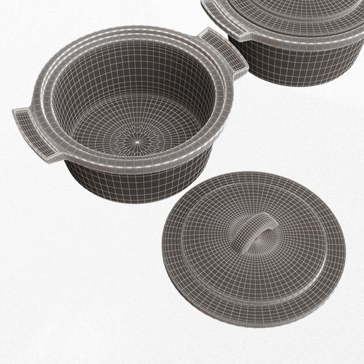 3D file Cooking Pot 🍳 ・3D printing model to download・Cults