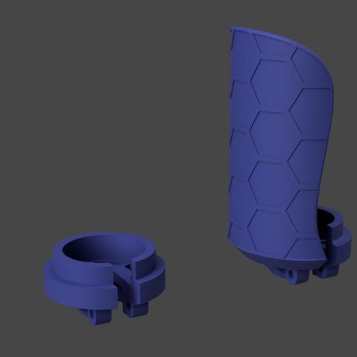 💂 Traxxas (Wide) Maxx Shock Guard / Spring Perch・Бесплатный бесплатно ...