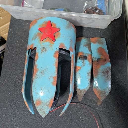 3D printable Fallout Liberator – 3D Print .STL File • made with Kobra 2 ...