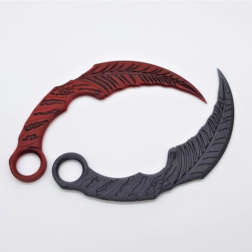 🦊 Lucifer Themed Karambit Props | Mazikeen Blades | Netflix | Fox | DC ...