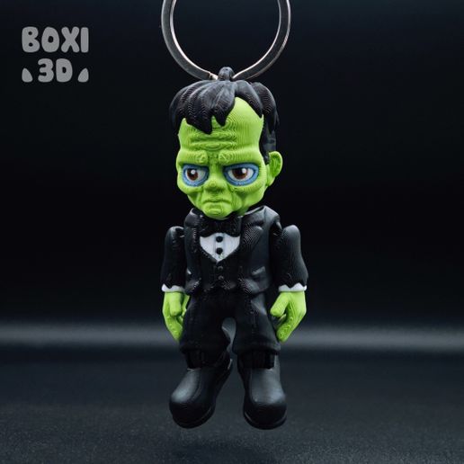 🧟 ZOMBIE WAITER - FLEXI - ARTICULATED - CUTE-PRINT IN PLACE・ 3D File ...