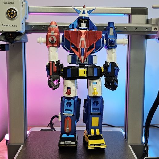 3D printed Dairugger XV - MaxLab Version • made with Bambu Lab A1・Cults