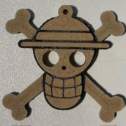 Free STL file One Piece key ring 🔑 ・3D printing model to download・Cults