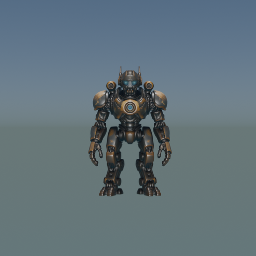 🤖 Steel Guardian Mech – High-Quality 3D Printable Robot Toy Model for ...