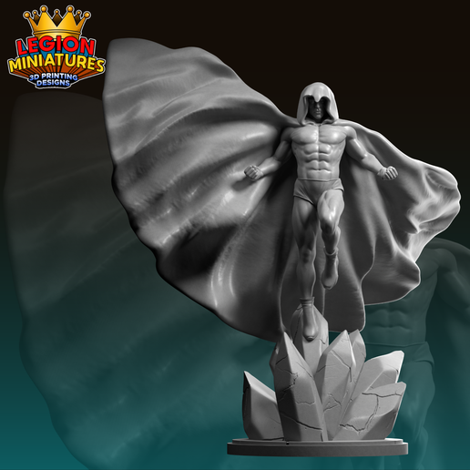 🦸 Marvel crisis protocol spectre presupported included・ STL File for 3D ...