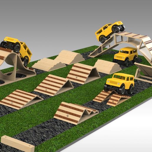 mini rock crawler track