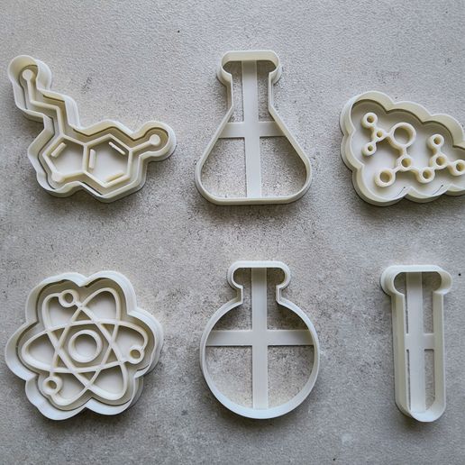 🍪 Cookie cutter Science Chemistry・3D Print with the Prusa Mini+ 3D ...