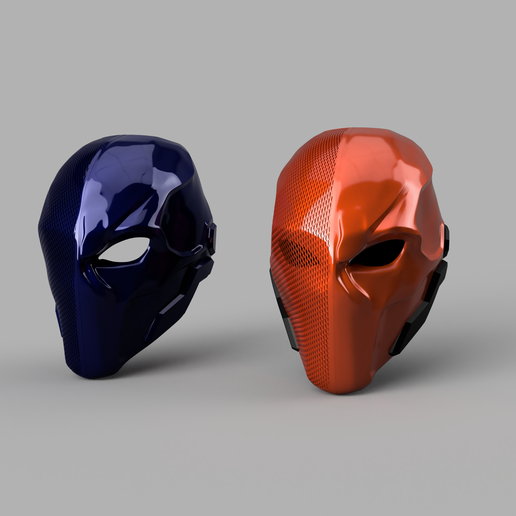 3MF file Deathstroke Helmet 🪖 ・3D printing idea to download・Cults