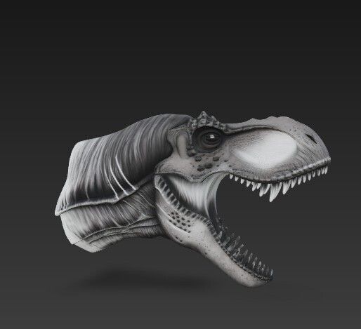 🦖 t rex head・ STL File for 3D printing・Cults