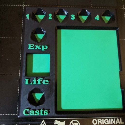 🎲 Commander Damage Counter・Free STL File for ・Cults