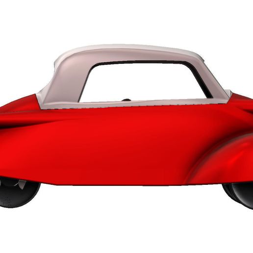 🚗 Messerschmitt KR200 – 3D Printable Microcar Model・ STL File for 3D ...