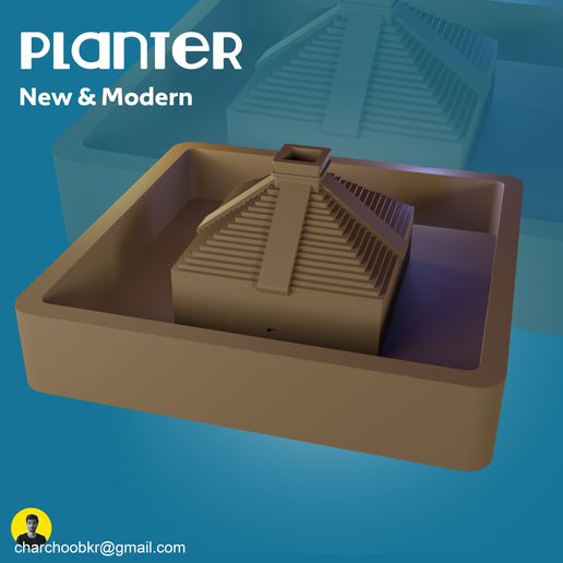Free STL file Planter 2 🪴 ・3D printer design to download・Cults