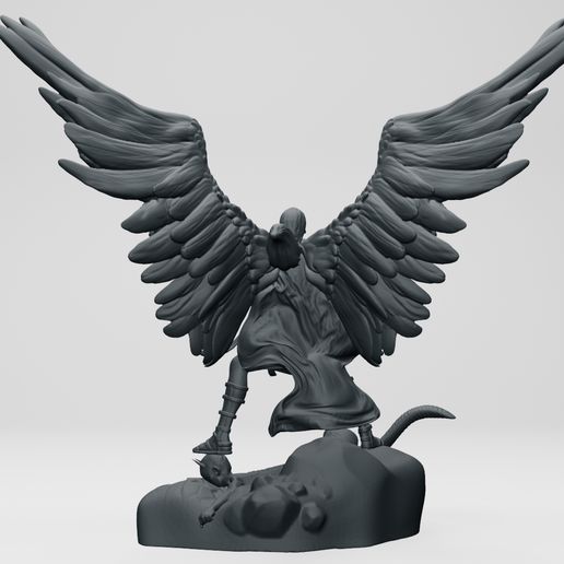 🎨 St. Michael the Archangel, 3D Printing, 3D printable・ 3D File for ・Cults