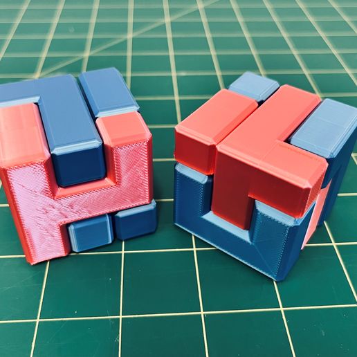 cube puzzle solution 5 pieces