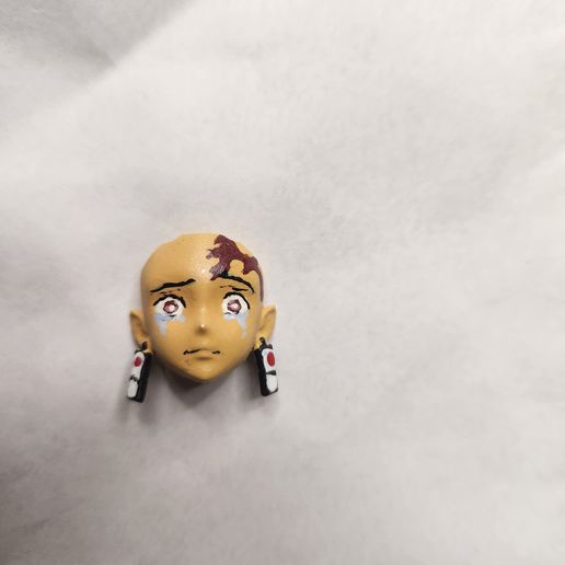 🦸 Tanjiro normal/crying face・Free STL File for 3D printing・Cults