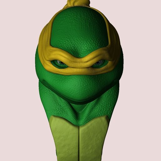 STL file TURTLES 1990 BUSTS FOR 3D PRINT 👥 ・3D printable model to ...