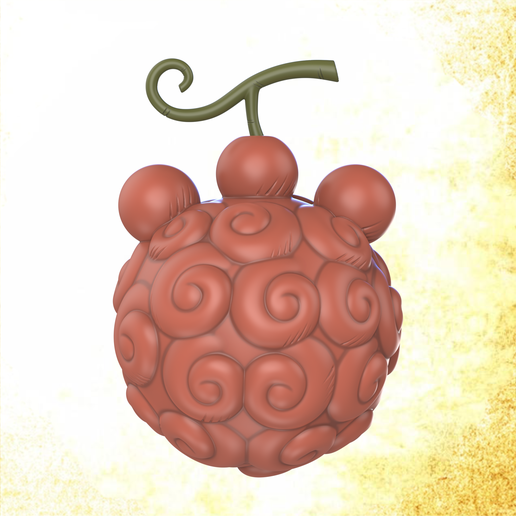 🐾 Nikyu Nikyu no Mi o Paw Paw Fruit, One Piece Bartholomew Kuma fruit ...