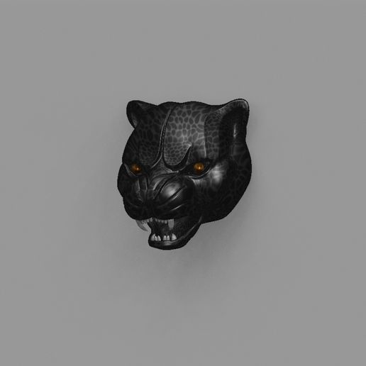 3D file Tiger face wall mounted 🐅 ・3D printing design to download・Cults