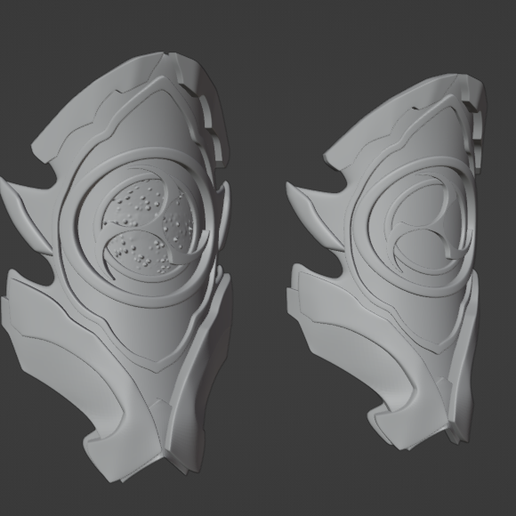 🎭 Raiden Shogun Shoulder Armor -- Cosplaying -- Genshin Impact・ STL ...