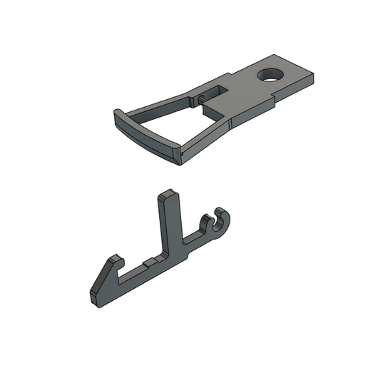 🚆 OO (1:76,2) 3D printed D-loop coupler + NEM coupler (STEP FILES ...
