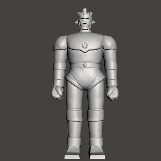 🤖 ASTROGANGAR ASTROGANGER ASTROGANGER JONGAR ROBOT FAN ART・ OBJ File ...