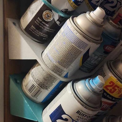 STL file Paint Can storage 🎨 ・3D printer model to download・Cults