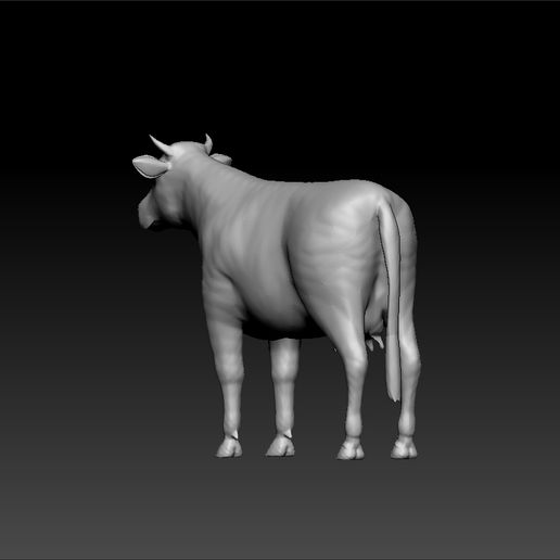 🐄 Cow・ STL File for ・Cults
