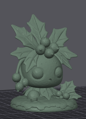 🎄 Yuletide Traditions: Mistletoe Spirit・ STL File for 3D printing・Cults