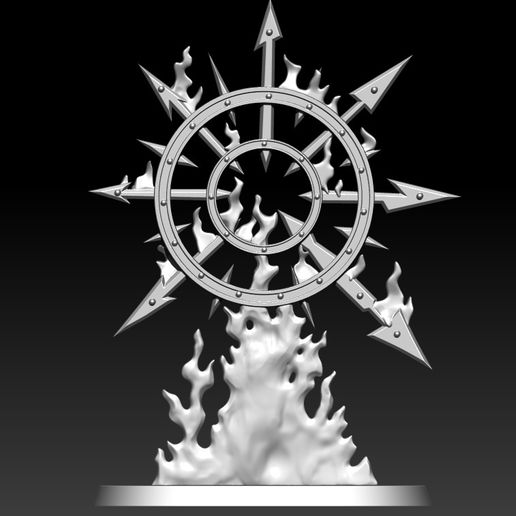STL file Eightfold Doom-Sigil 🎲 ・3D printing design to download・Cults