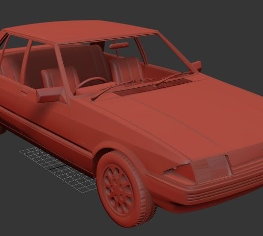 🚙 Ford Falcon AU Mk4f XE sedan 1982・ STL File for 3D printing・Cults
