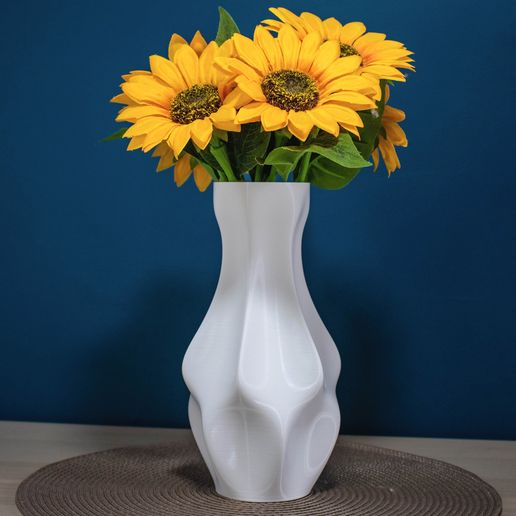 💐 Flower vase・Free STL File for 3D printing・Cults