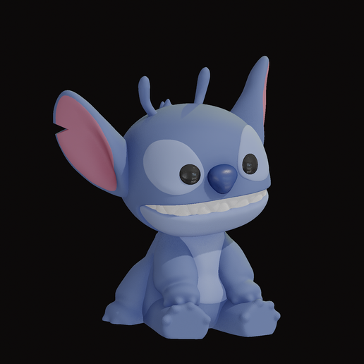 👾 Stitch versión Chibi / lilo & Stitch・ 3D File for 3D printing・Cults
