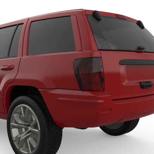 🚗 Grand Cherokee of 2000s STL American SUV for 3D Printing・ 3D File for ...
