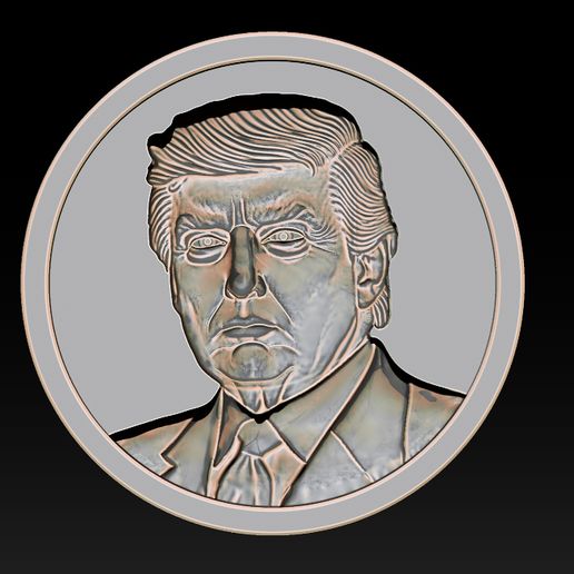 3D file 3D Donald Trump Bust 👤 ・3D printable design to download・Cults