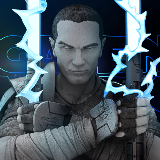 👤 GALEN MAREK BUST - TESTED AND READY FOR 3D PRINTING・ 3D File for ・Cults