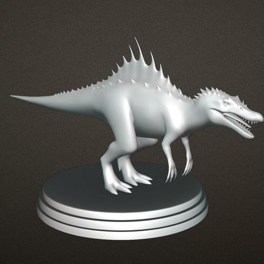 🦖 Spinonyx DINOSAUR FOR 3D PRINTING・Free STL File for ・Cults