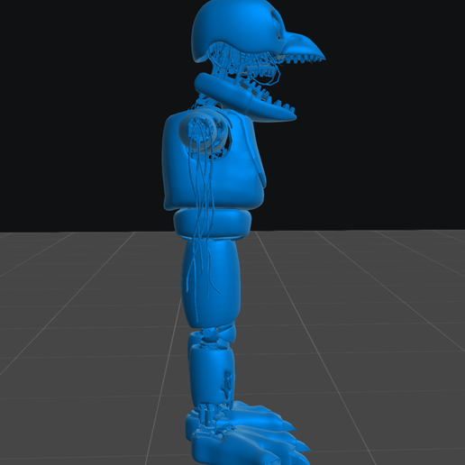 🦸 Withered Chica ( FIVE NIGHTS AT FREDDY'S / FNAF ) FNAF 3D print action figure・ STL File for 3D ...