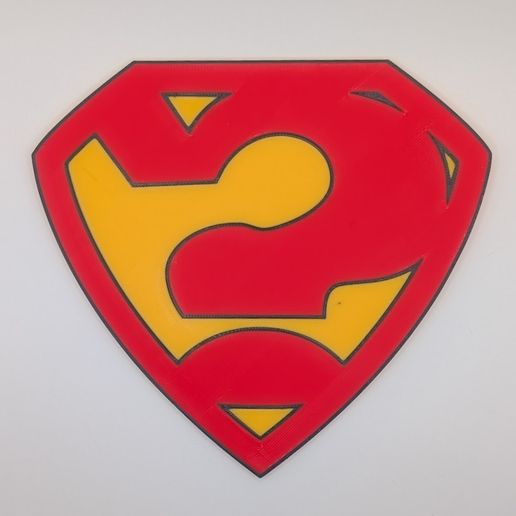 Free STL file Unknown Superman of 4500 AD Shield 🦸‍♂️ (3MF)・3D printer ...