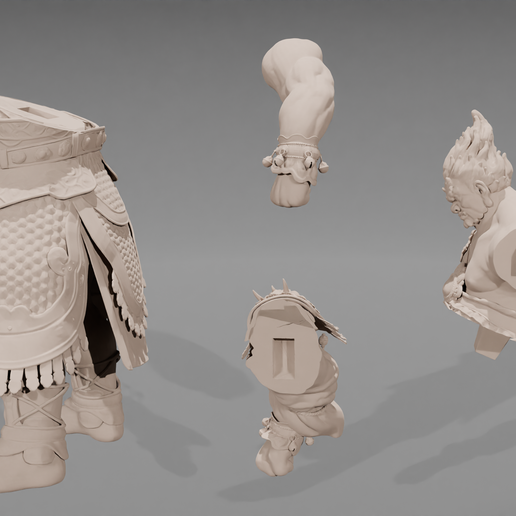 👾 Juling Shen - 沉巨岭 - black myth wukong・ STL File for 3D printing・Cults