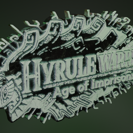 ⚔️ Hyrule Warriors Age of Imprisonment Logo and Keychain・ STL File for ...