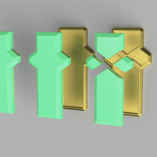 🔮 Aegis Core Crystal・ 3D File for 3D printing・Cults