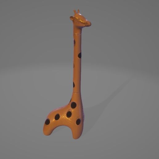 giraffe potty