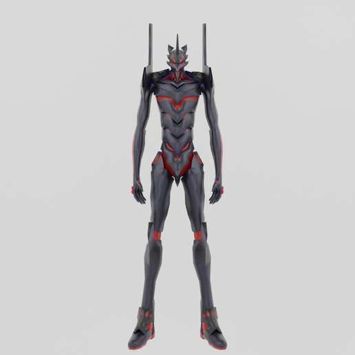 🎲 Evangelion EVA MK 09 2 Textured Lowpoly・ OBJ File for ・Cults