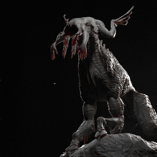 👹 Modèle de créature Joutn Moder imprimable en 3D Modèle à imprimer en ...