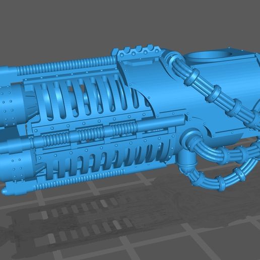 🔫 Anhur Pattern Heavy Beam Cannon for Mid Sized Bois・ STL File for ・Cults
