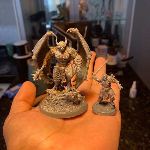 3D print Pit Fiend DnD • made with Eleego Mars 5 Ultra・Cults