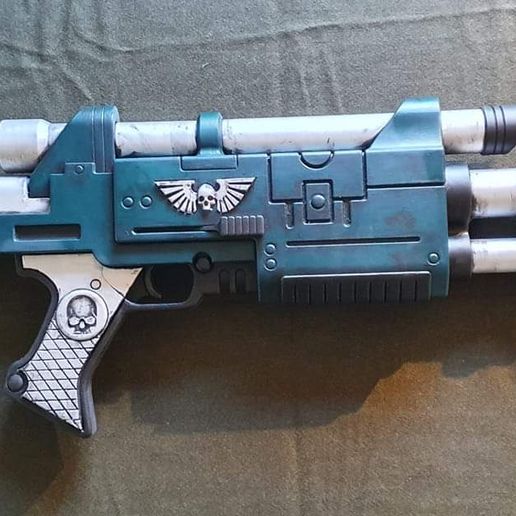 3D-Datei Triplex lasgun inspired by Warhammer 40k ⚔ ・3D-druckbares ...