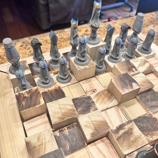 ♟️ Chess Set・3D Print with the Flashforge Adventure 5m Pro 3D printer・Cults