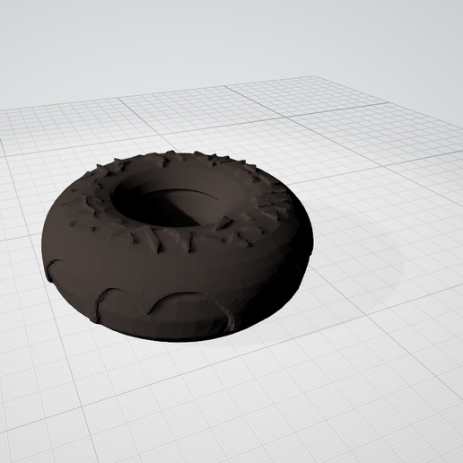 STL file Cute Lil Doughnut 🍩 ・3D print model to download・Cults