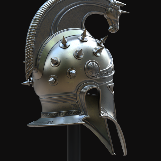 🏛️ Perseus Helm II・ STL File for 3D printing・Cults